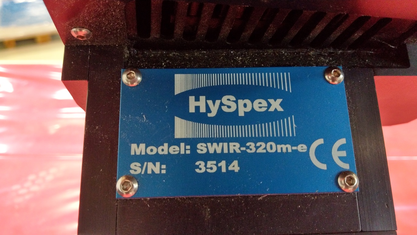 Ref.1085 Hyspex SWIR 320m-e – New Tech Services