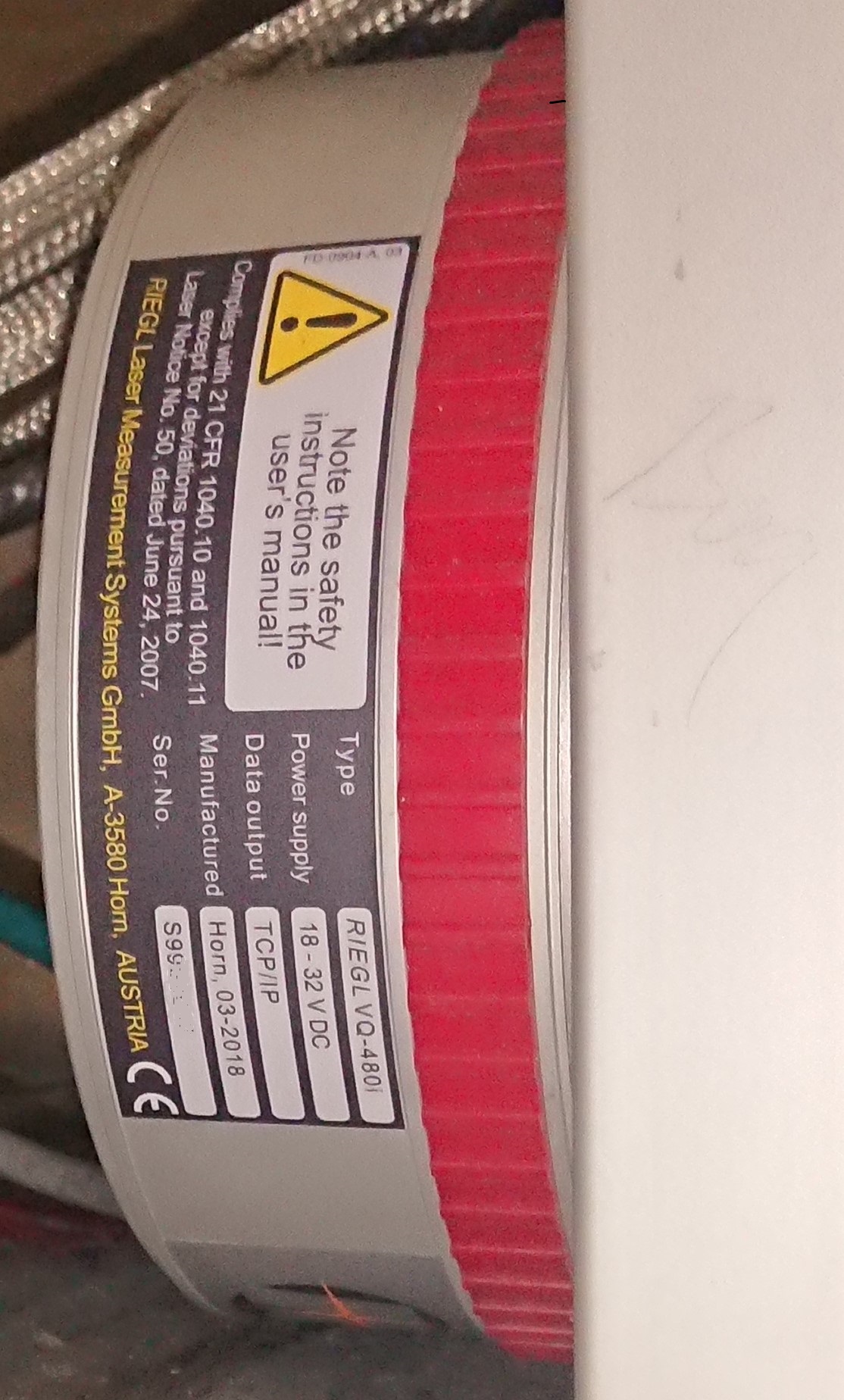 Ref.1102 Riegl VQ480i Lidar Scanner – New Tech Services